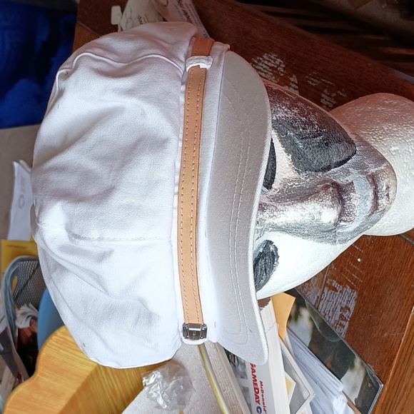 Nine West | Accessories | Nine West Designer Hat W Tan Leather Band ...